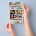 Farm Themed Photo QR code Small Business Flyer | Zazzle