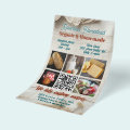 Farm Themed Photo QR code Small Business Flyer | Zazzle