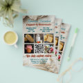 Farm Themed Photo QR code Small Business Flyer | Zazzle