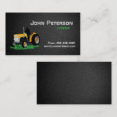 Farmer Village Farming Agriculture Tractor Business Card | Zazzle