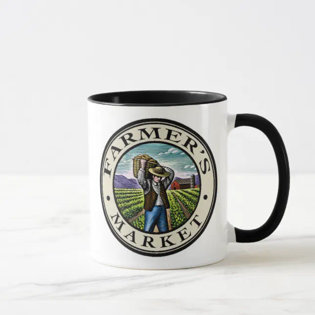 Farmer's Market Mug | Zazzle