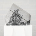 Farmhouse Floral Rhode Island Red Chickens Tissue Paper | Zazzle