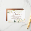 Farmhouse Fresh Rustic Country Wedding Directions Enclosure Card | Zazzle
