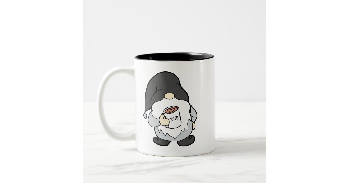 Farmhouse Gnome with Lumpy Coffee Mug | Zazzle