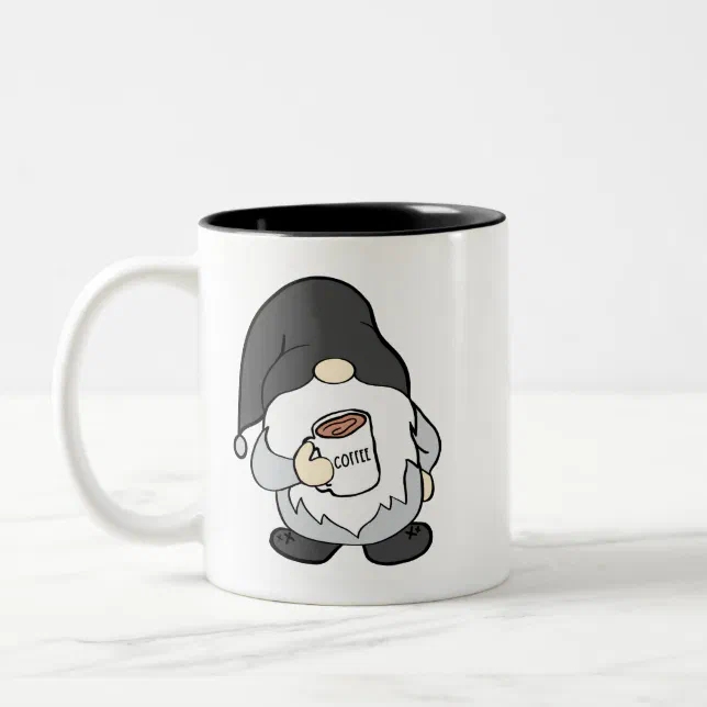 Farmhouse Gnome with Lumpy Coffee Mug | Zazzle