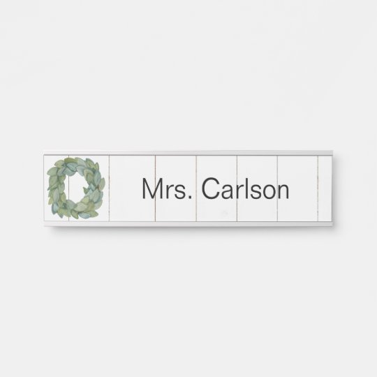 Farmhouse Name Plate - Custom | Zazzle.com