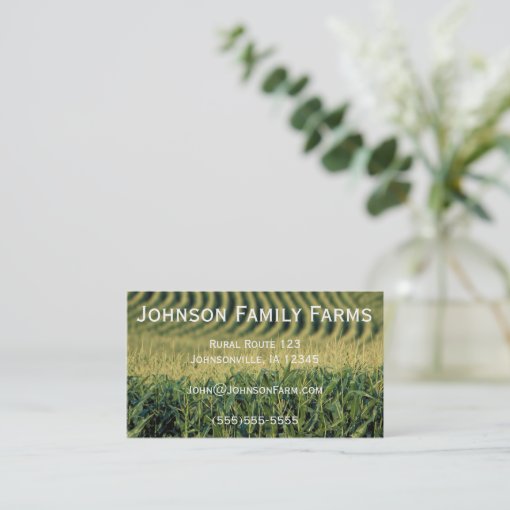 Farming Business Card | Zazzle