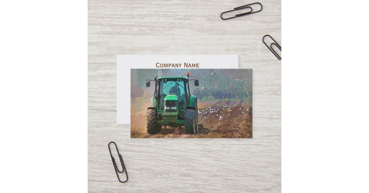 FARMING BUSINESS CARD | Zazzle