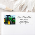 Farming Tractor Return Address Label | Zazzle