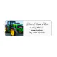 Farming Tractor Return Address Label | Zazzle
