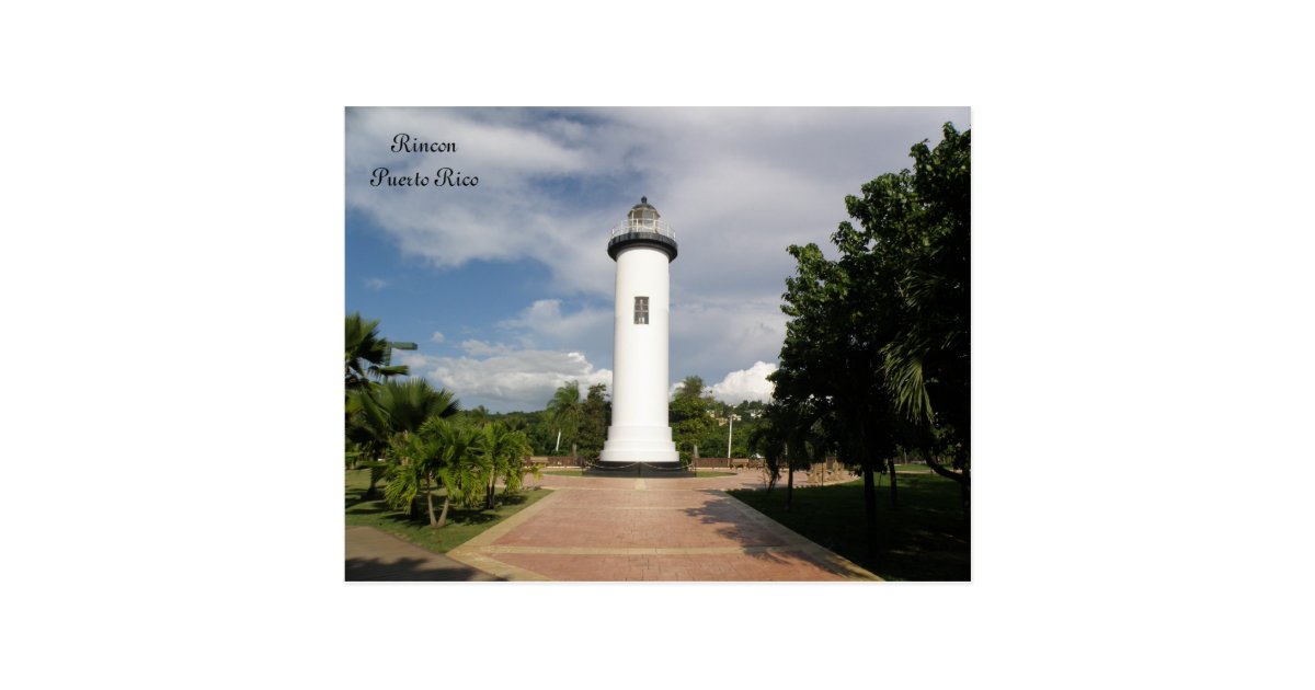 Faro de Rincon Puerto Rico Postcard | Zazzle.com