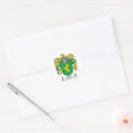 FARRELL FAMILY CREST - FARRELL COAT OF ARMS CLASSIC ROUND STICKER | Zazzle