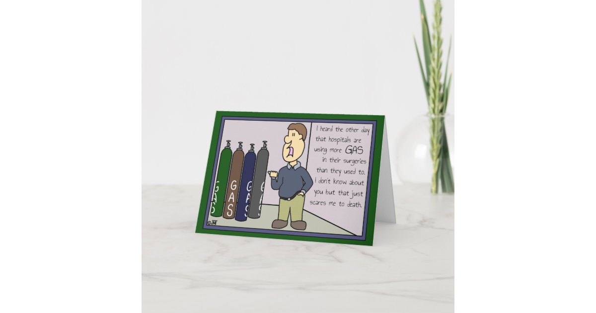 Fart and Stitches Get Well Card | Zazzle