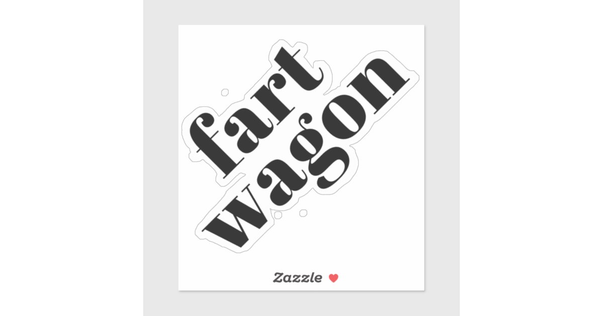 fart bumper sticker | Zazzle