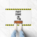 Fart Zone Door Mat | Zazzle