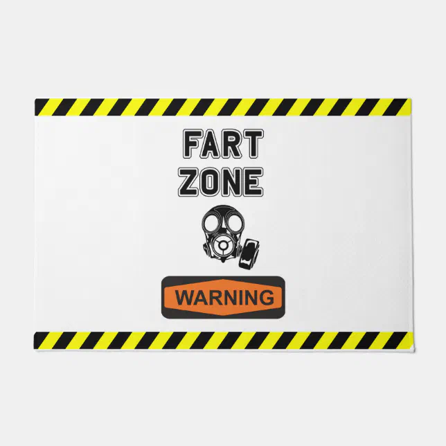 Fart Zone Door Mat | Zazzle