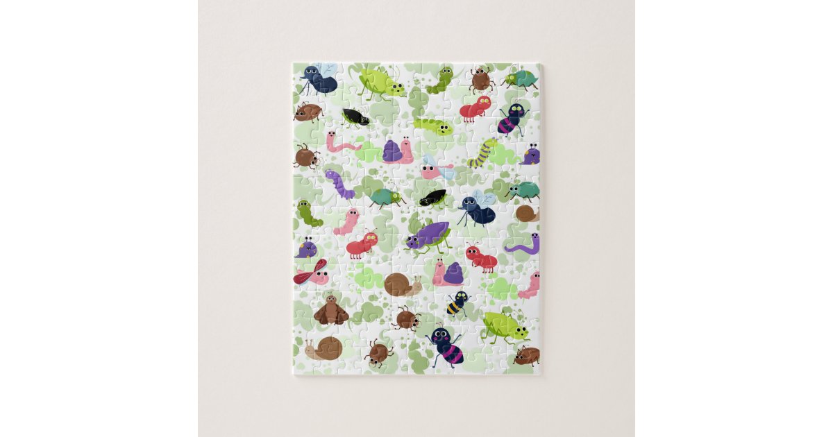 Farting Gassy Bugs Jigsaw Puzzle | Zazzle