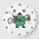 Farting 'Life's A Gas ' Wall Clock | Zazzle