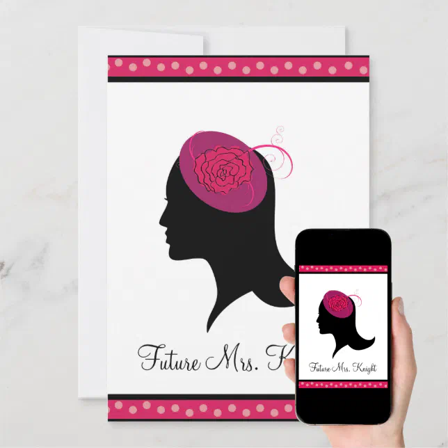 Fascinator Hat Tea Bridal Shower Invitation | Zazzle