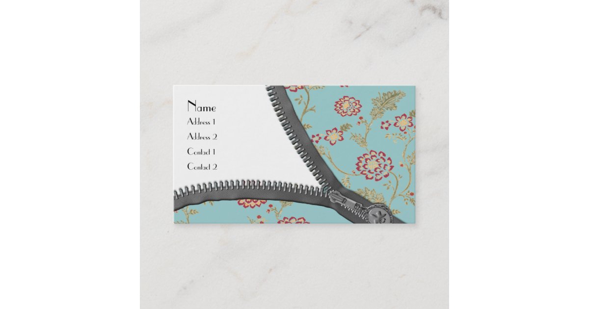Fashion Alterations Business Card | Zazzle