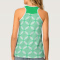 Fashion Circle Geometric Pattern Tank Top | Zazzle