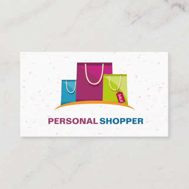 Fashion Consultant Personal Shopper Business Card | Zazzle