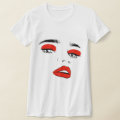 Fashion Face T-Shirt | Zazzle