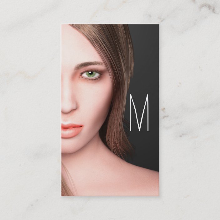 Fashion Girl Business Card | Zazzle.com