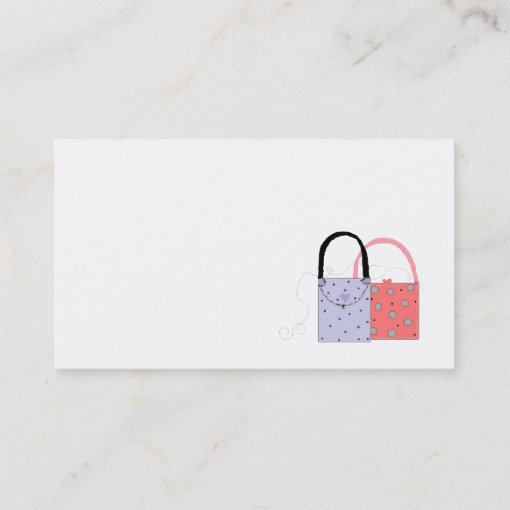 Fashion Handbags Business Card | Zazzle