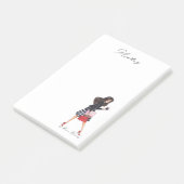 Fashion notepad girl boss- Fashion illustration | Zazzle