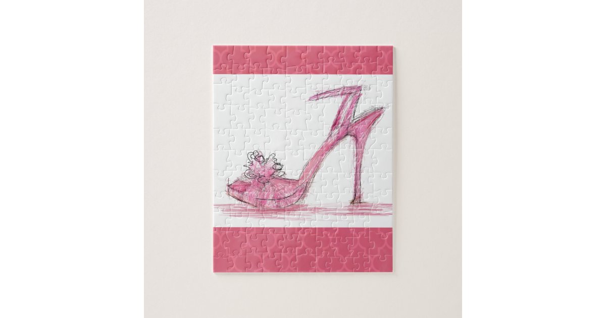 Fashion Shoe Jigsaw Puzzle | Zazzle
