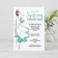 Fashion Show | Seasonal Collection Runway Event Invitation | Zazzle