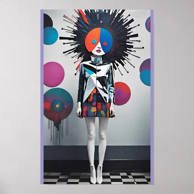 Fashion Update in the Clock-Maker's Universe Poster | Zazzle