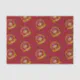 Fast Food Products Packaging Custom Logo Pattern Tissue Paper | Zazzle