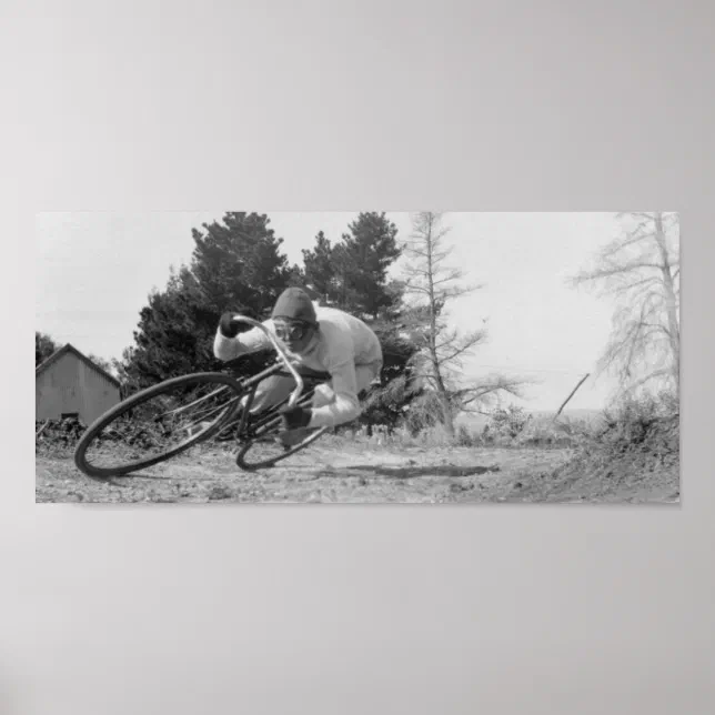 fast old bike. poster | Zazzle