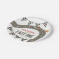 Fast One Race Car Birthday Paper Plates | Zazzle