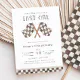 Fast ONE Racing Flags 1st Birthay Party Invitation | Zazzle