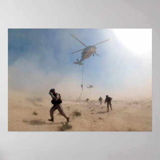 Fast Roping Poster | Zazzle