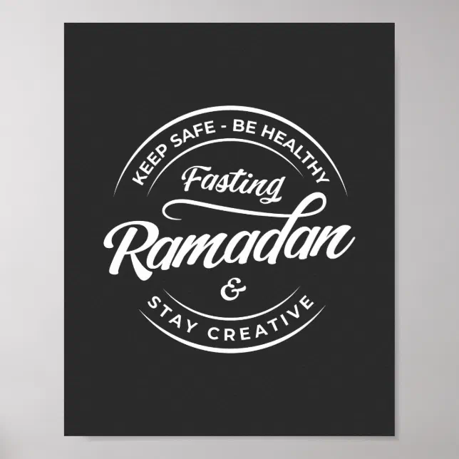 Fasting Ramadan Poster | Zazzle