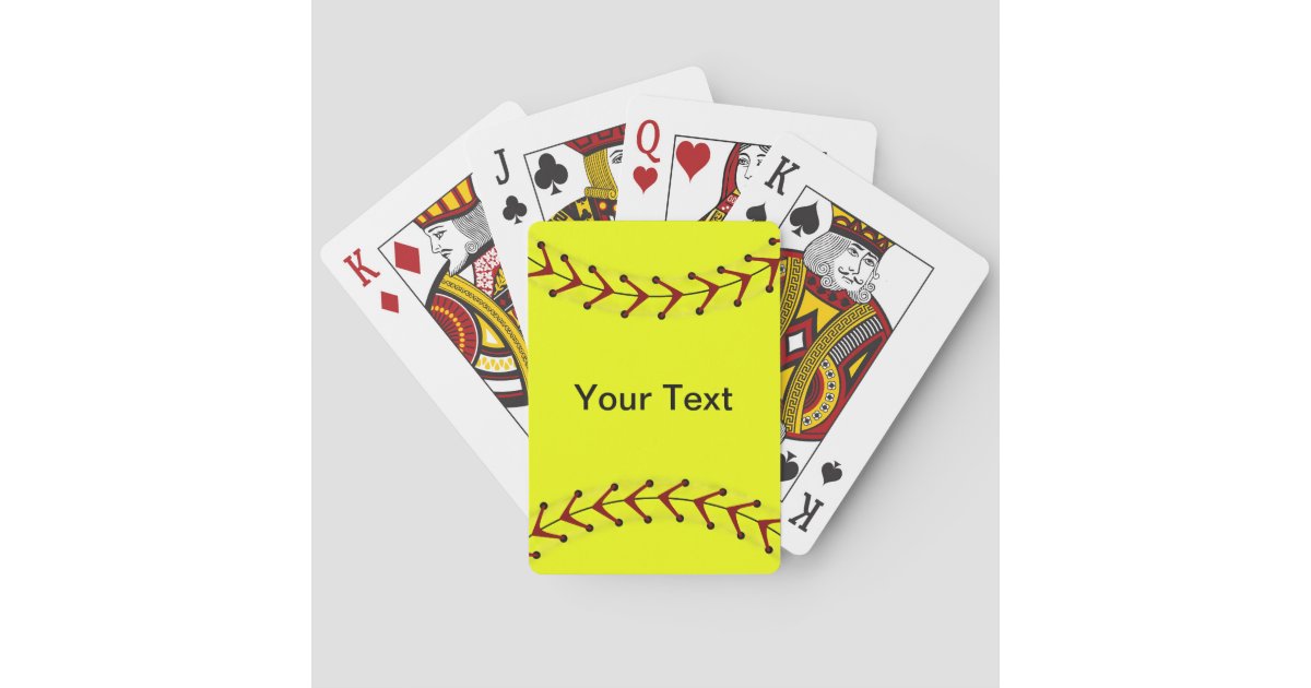 Fastpitch Softball Game Cards | Zazzle