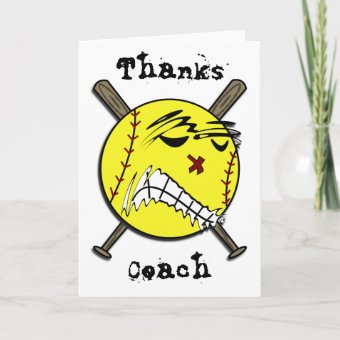 Fastpitch Softball Greeting or Note Card | Zazzle