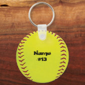 Fastpitch Softball Key Chain | Zazzle