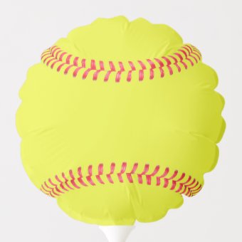 Fastpitch Softball Party Decorative Balloon | Zazzle