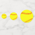 Fastpitch Softball Party Table Confetti | Zazzle