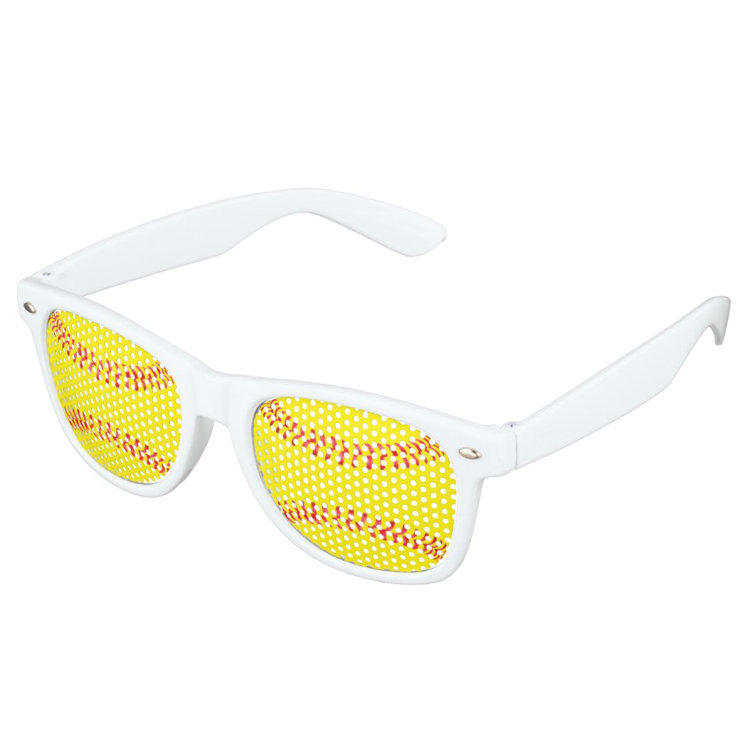 Fastpitch Softball Player or Team Party Fun Sports Retro Sunglasses ...
