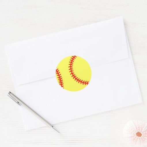 Fastpitch Softball Sticker | Zazzle