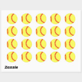Fastpitch Softball Sticker | Zazzle
