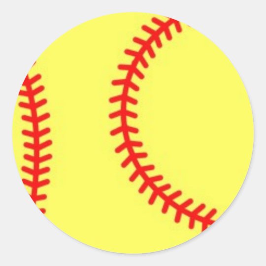 Fastpitch Softball Sticker | Zazzle.com
