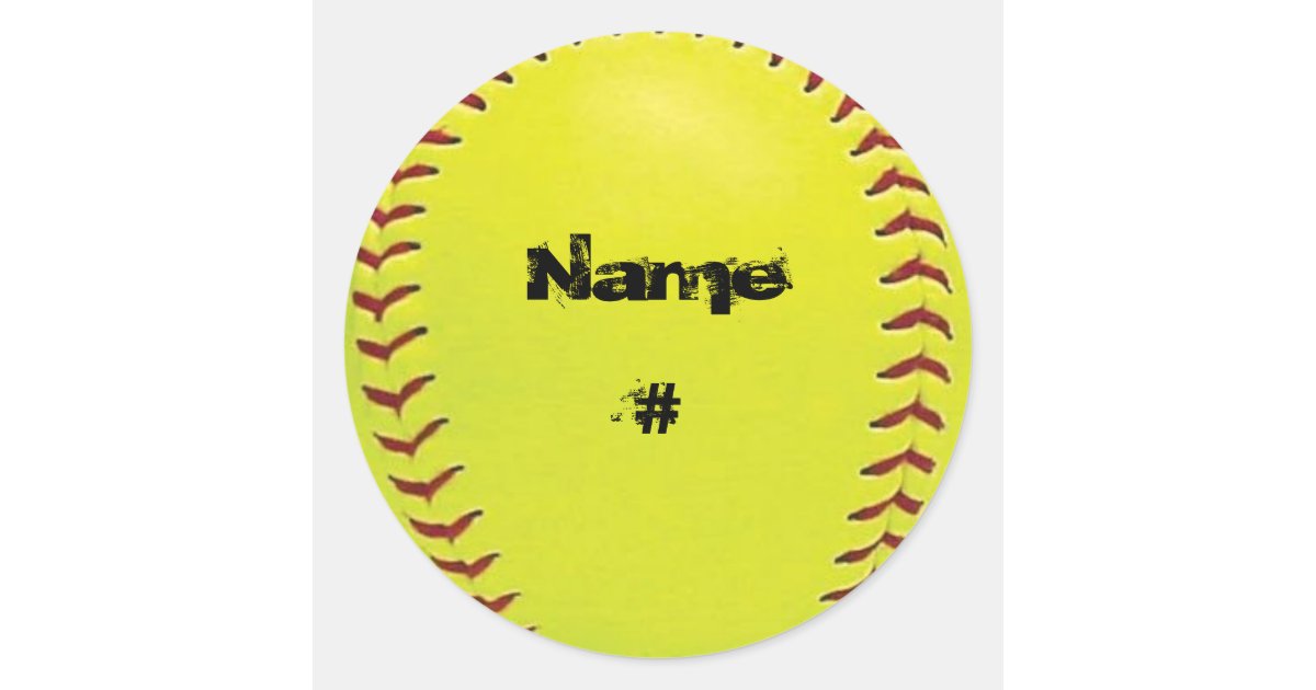 Fastpitch Softball Sticker | Zazzle