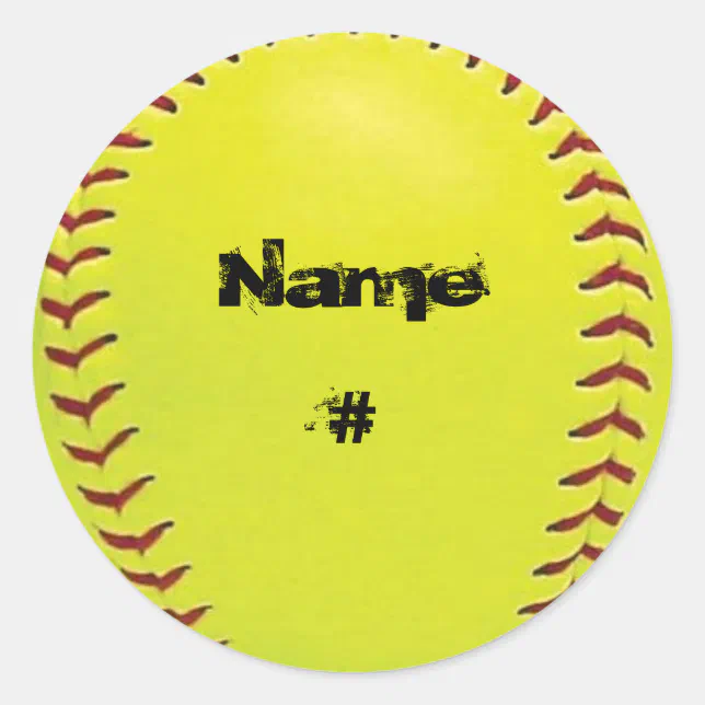 Fastpitch Softball Sticker | Zazzle